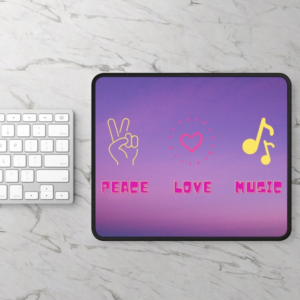 Large Music Mouse Pad - Etsy