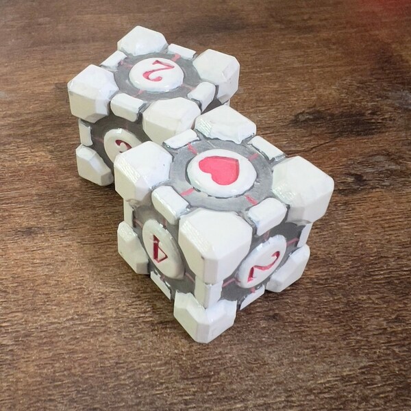 Companion Cube - Etsy