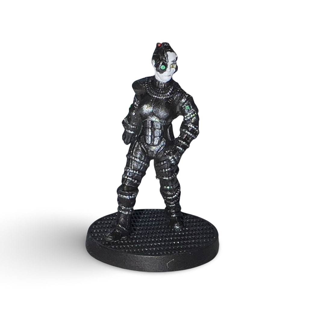 Painted Star Trek Borg Miniature 4 - Etsy