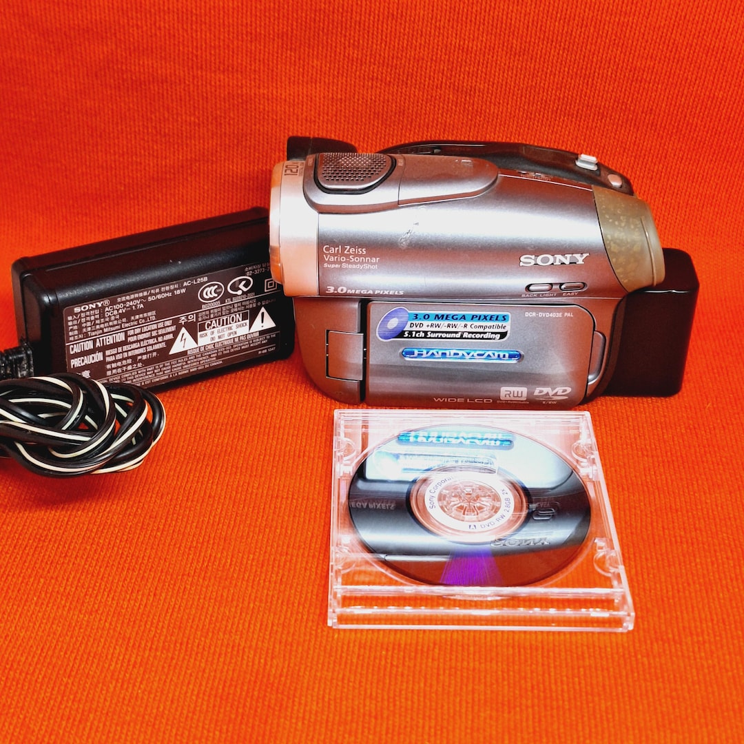 Sony Handycam DCR-DVD403E Vintage Camcorder - Etsy