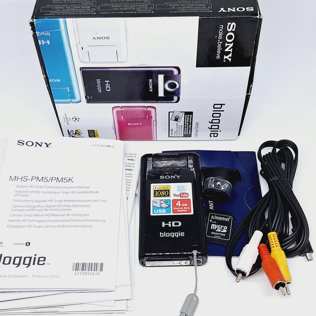 Sony Bloggie MHS-PM5K Open Box - Etsy