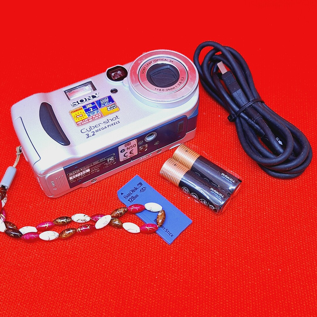 Sony Camera /vintage Camera/sony Cyber-shot DSC-P71 Digital Camera - Etsy