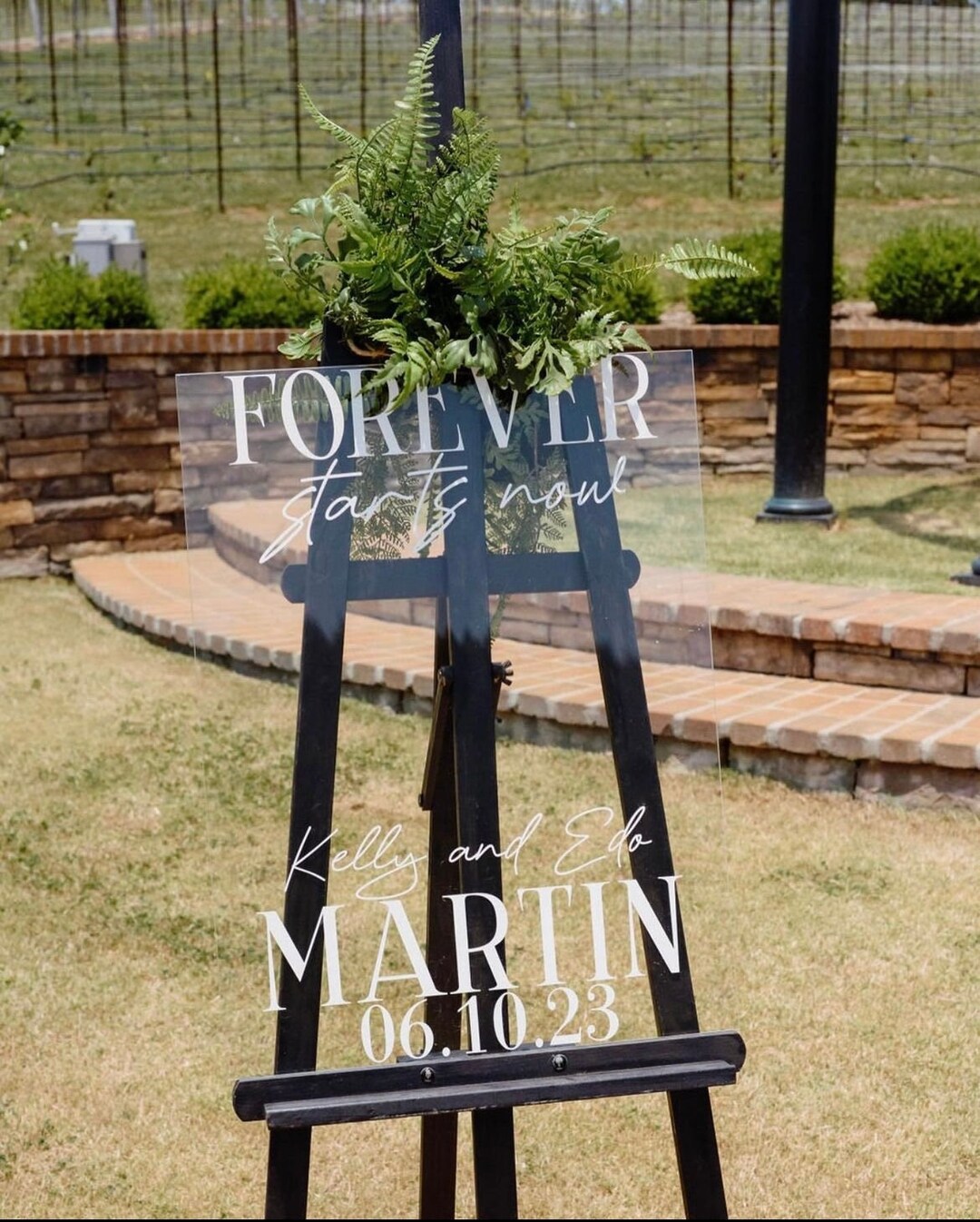 Personalized Acrylic Sign - Etsy