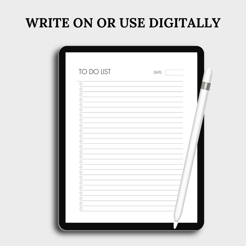 To Do List Template, Printable Task List Template, to Do List With ...