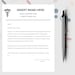 Doctor's Excuse Note, Medical Sick Leave Letter, School or Work Absence ...