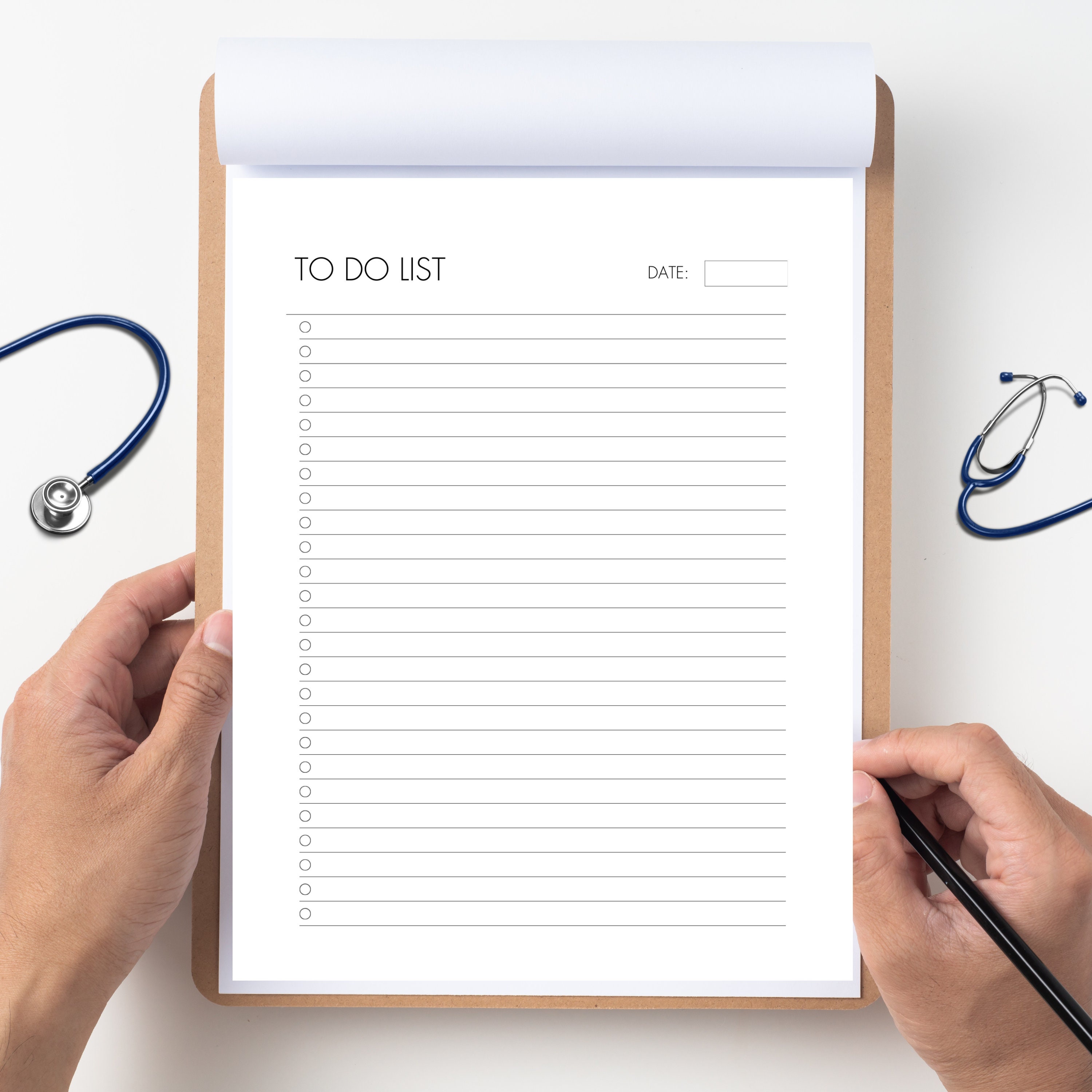 To Do List Template, Printable Task List Template, to Do List With ...