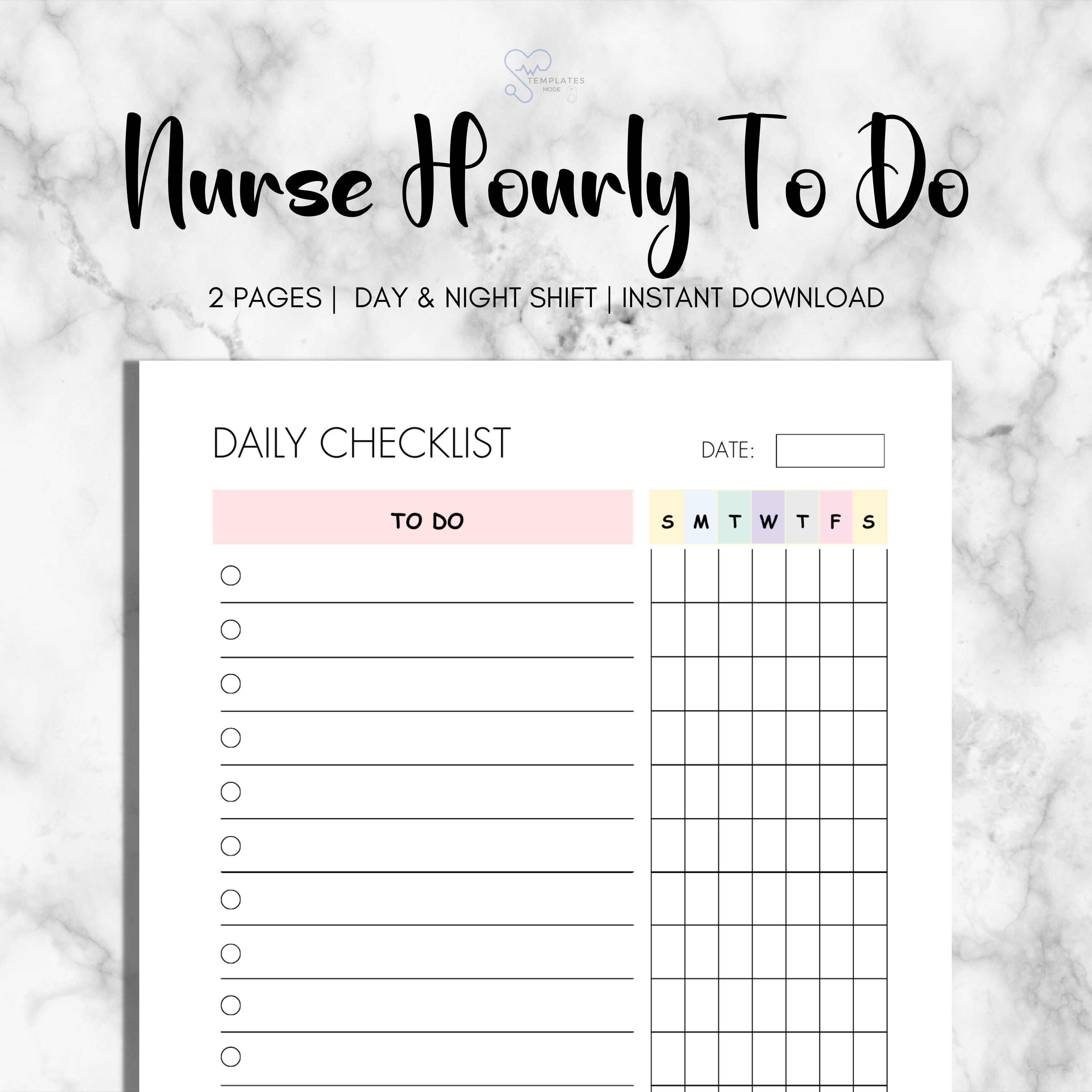 Task List, Printable to Do List, Blank Task List Template, Simple Task ...