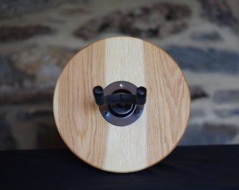 Wall-mount Instrument Holder, Sycamore // Solid Wood Instrument Display ...