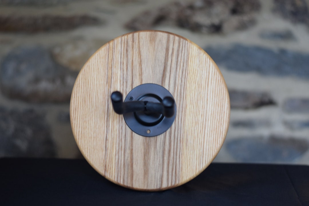 Wall-mount Instrument Holder, Ash // Solid Wood Instrument Display for ...