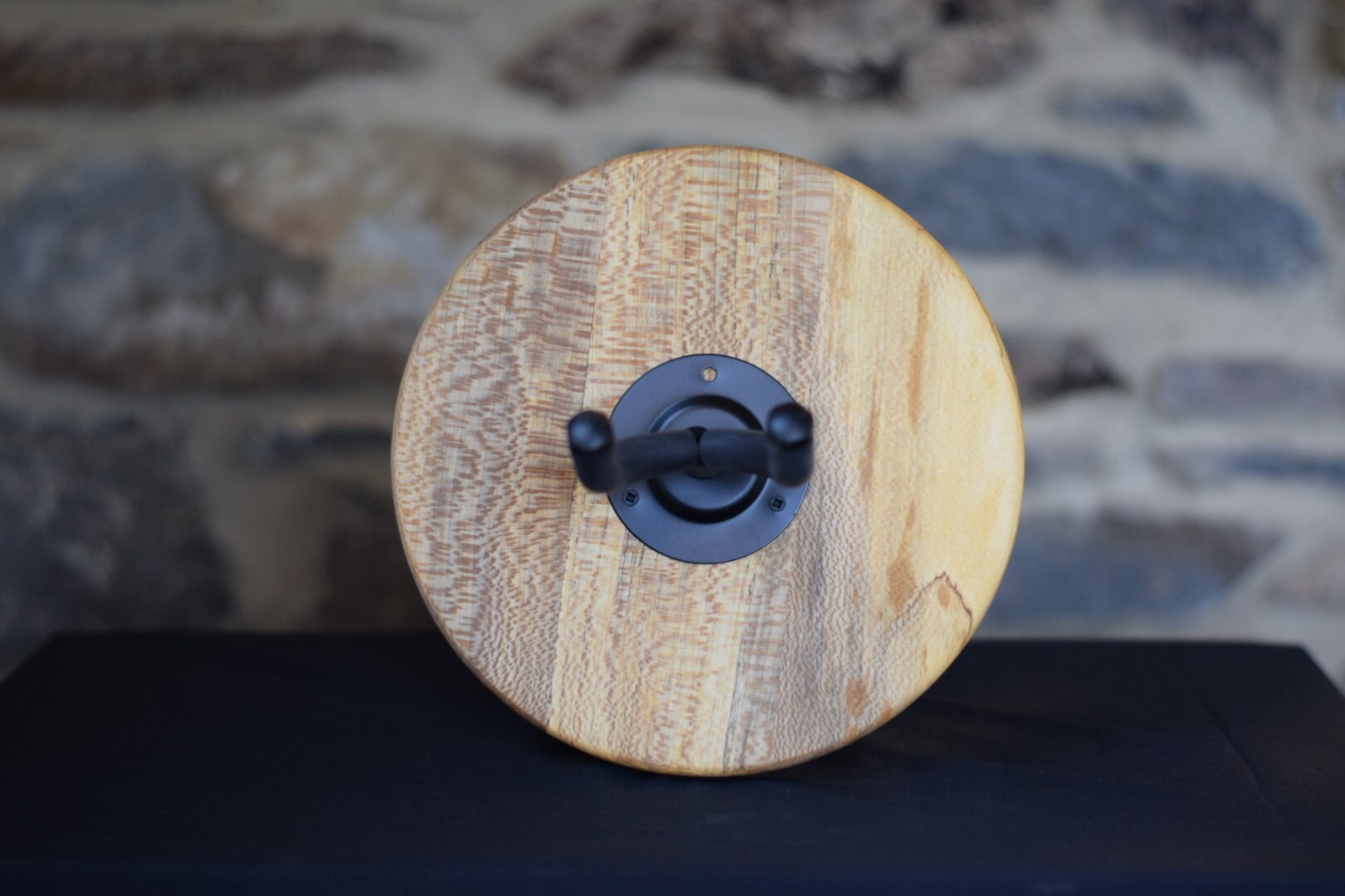 Wall-mount Instrument Holder, Sycamore // Solid Wood Instrument Display ...