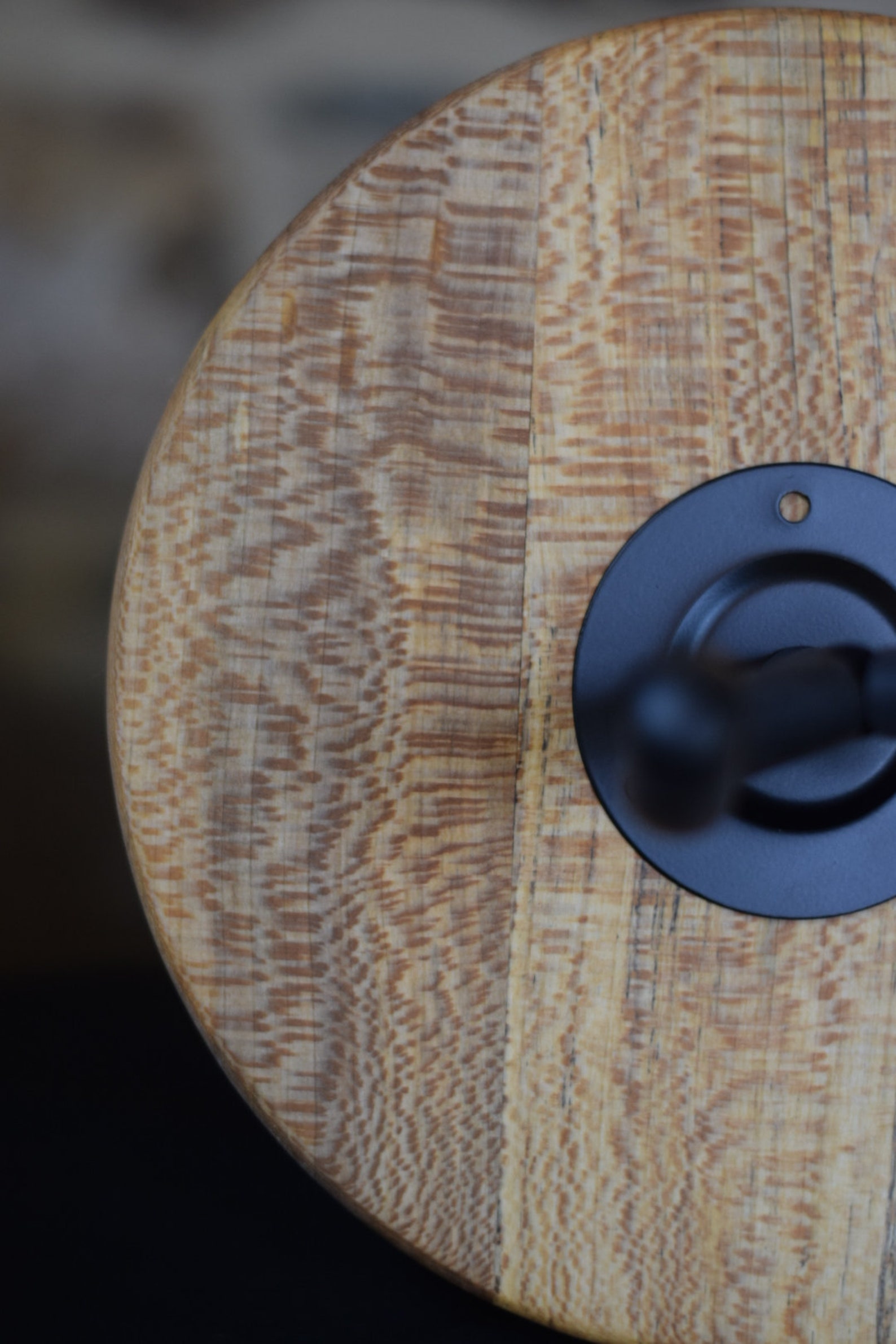 Wall-mount Instrument Holder, Sycamore // Solid Wood Instrument Display ...