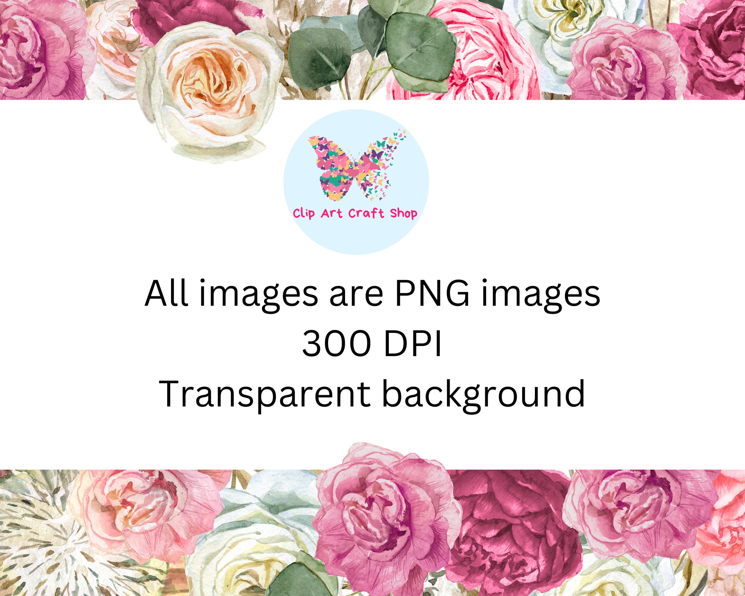 Bunny Rabbit Clipart | Rabbit Faces | New Baby Card Design | Digital ...
