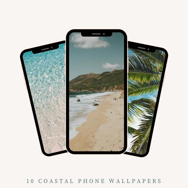 Beachy Wallpaper - Etsy