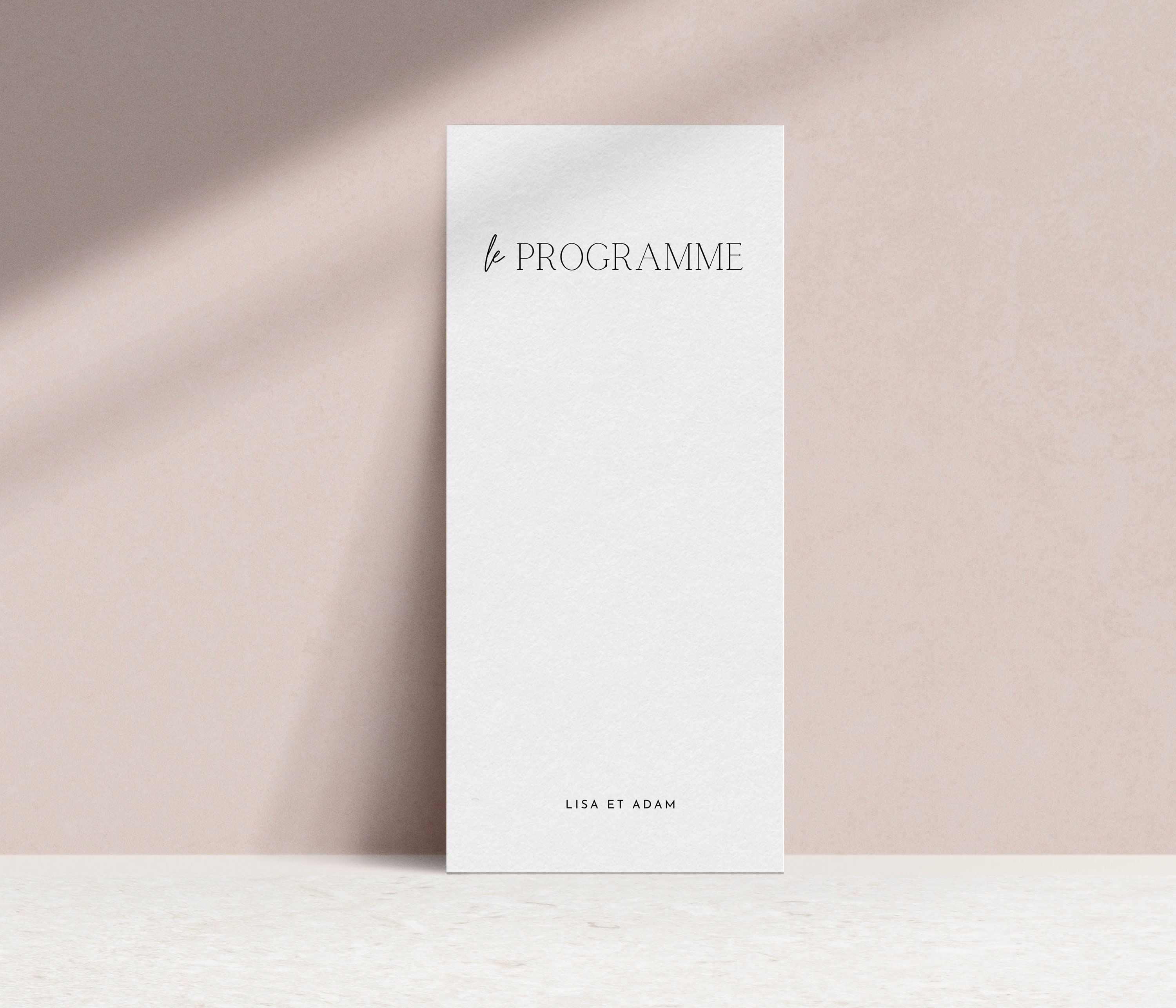 LISA - Wedding Program Icons - Canva Template - Etsy