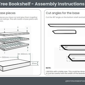 DIY Tree Bookshelf Plans: Build a Stunning Book Storage - Step-by-step ...