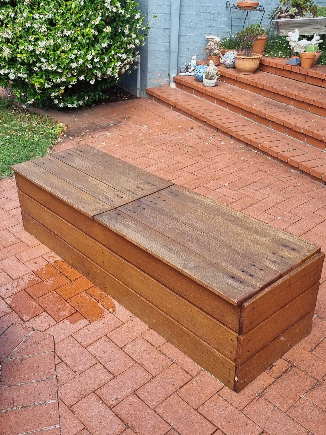 DIY Outside Storage Bench | Step-by-step Digital Plans - Etsy