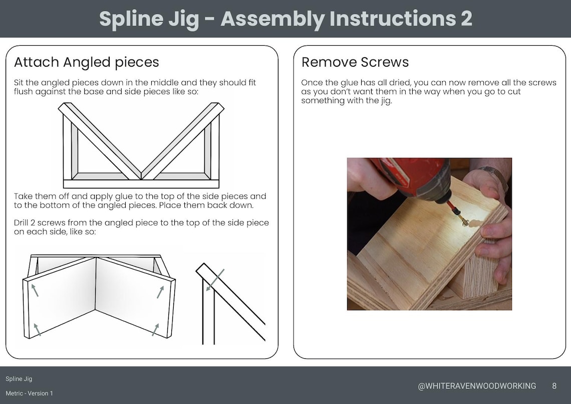 DIY Spline Jig Plans: Build a Spline Jig - Step-by-step Instructions ...