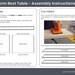 DIY Arm Rest Table Plans: Build a Arm Rest Table - Step-by-step ...