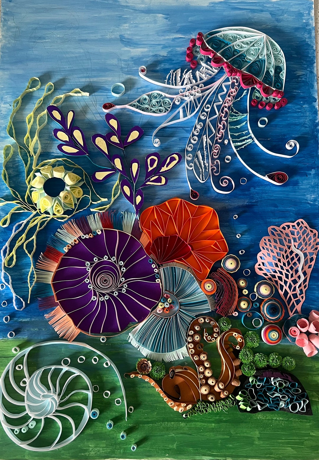 Sea Treasures, Handmade, Homemade, Artwork, - Etsy