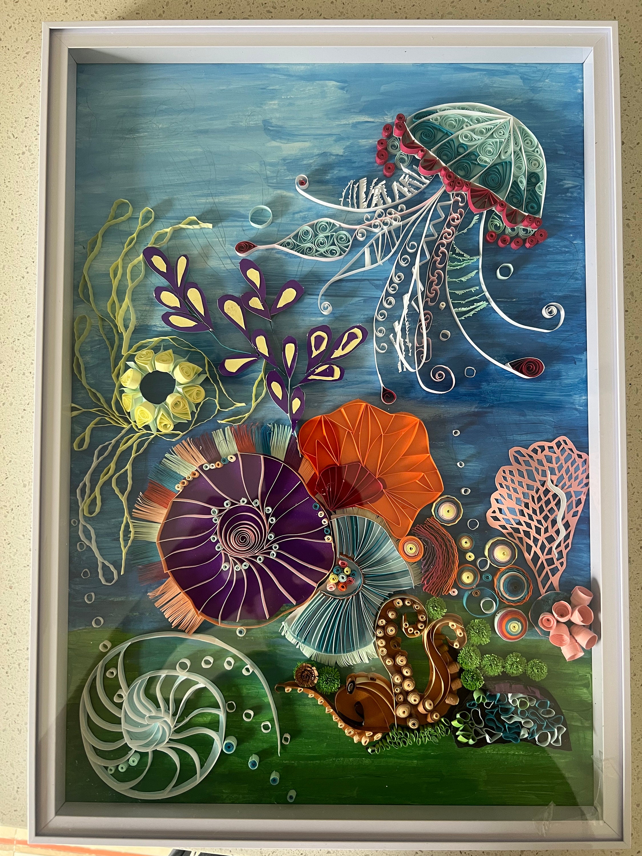 Sea Treasures, Handmade, Homemade, Artwork, - Etsy