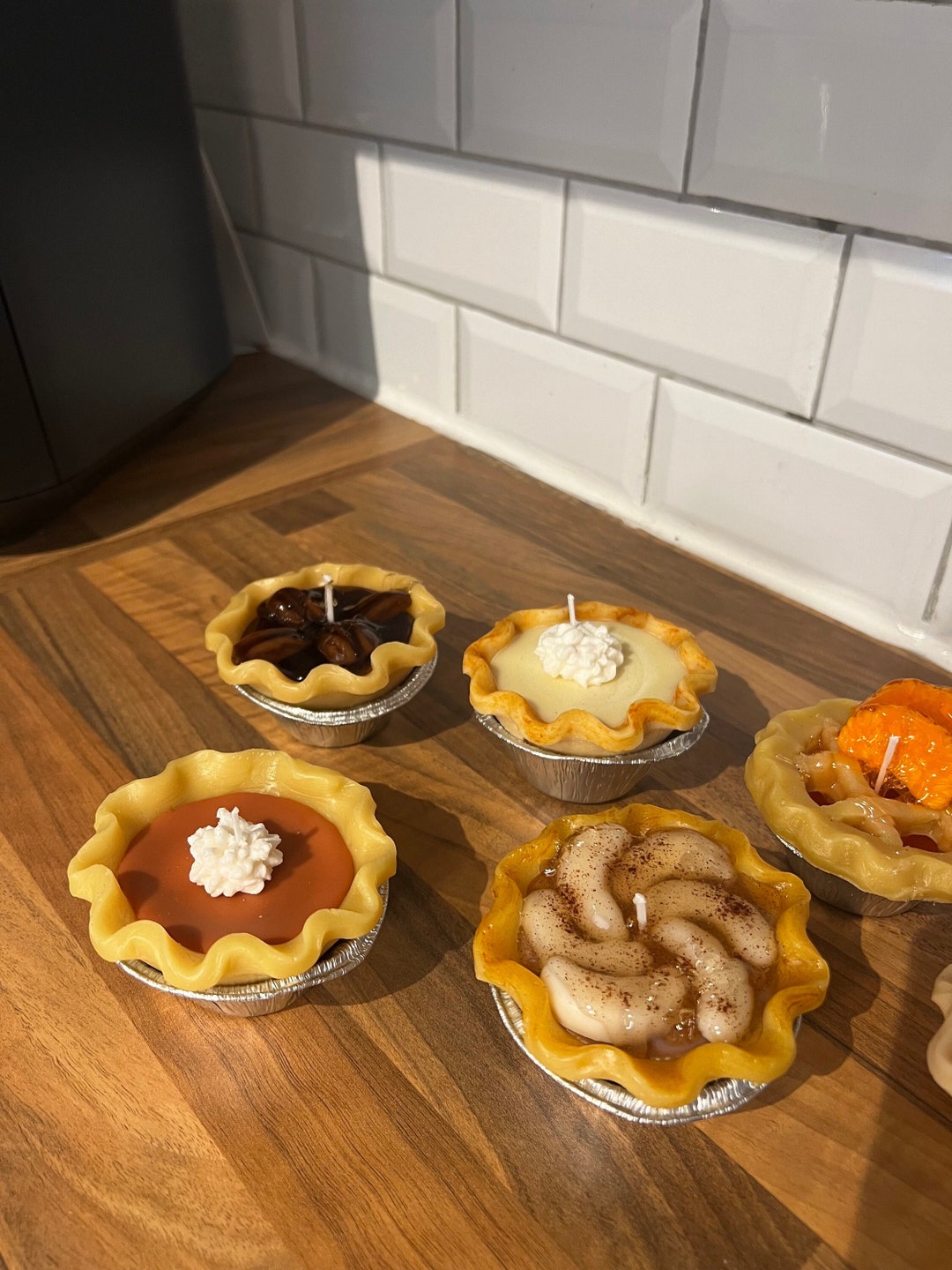 Mini Pies 3 Inch Various Flavours/sizes of Small Pie Candles - Etsy UK