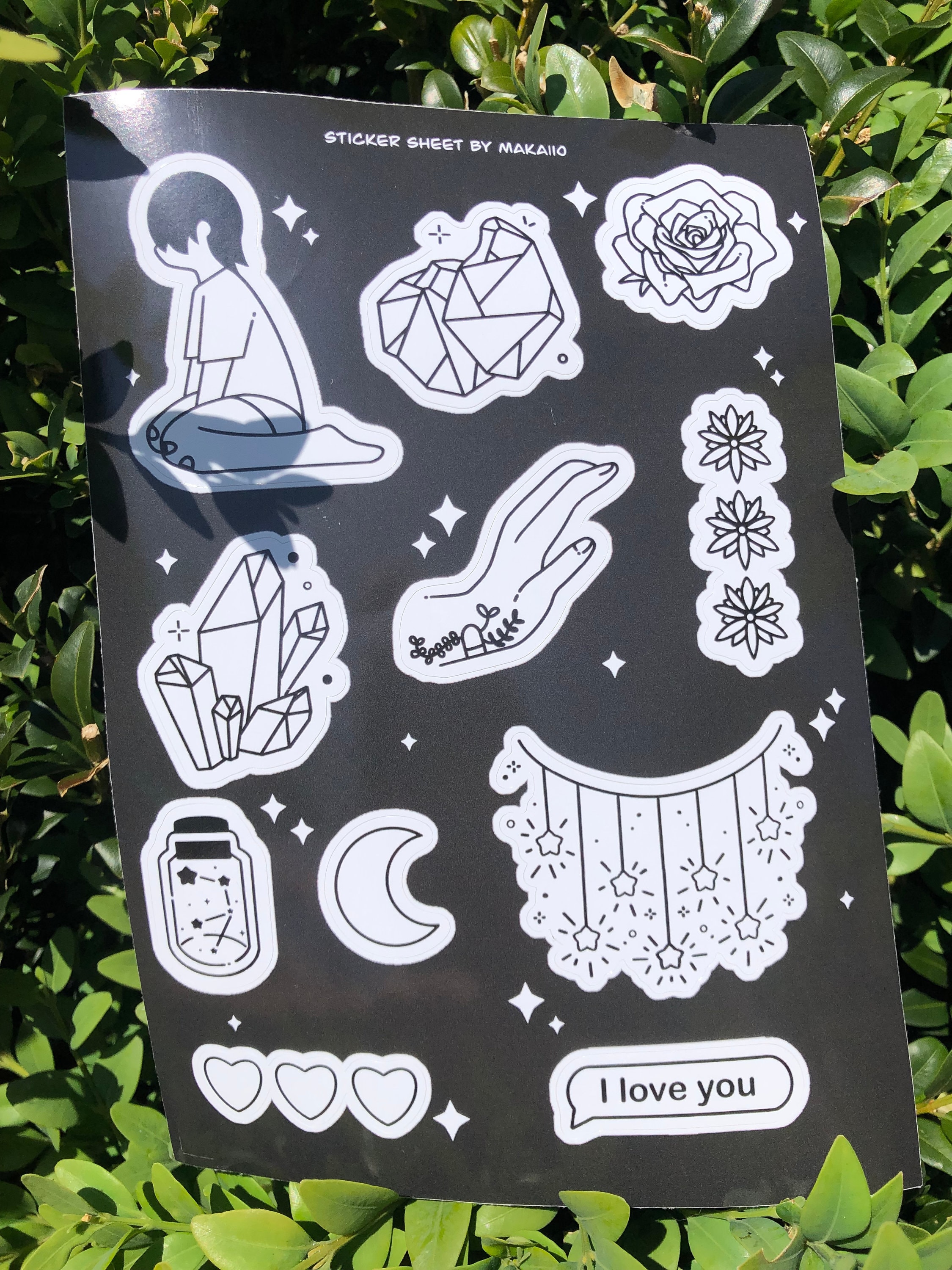 Cute Kawaii Aesthetic Depression Mental Health Sticker Great Gift A5 ...