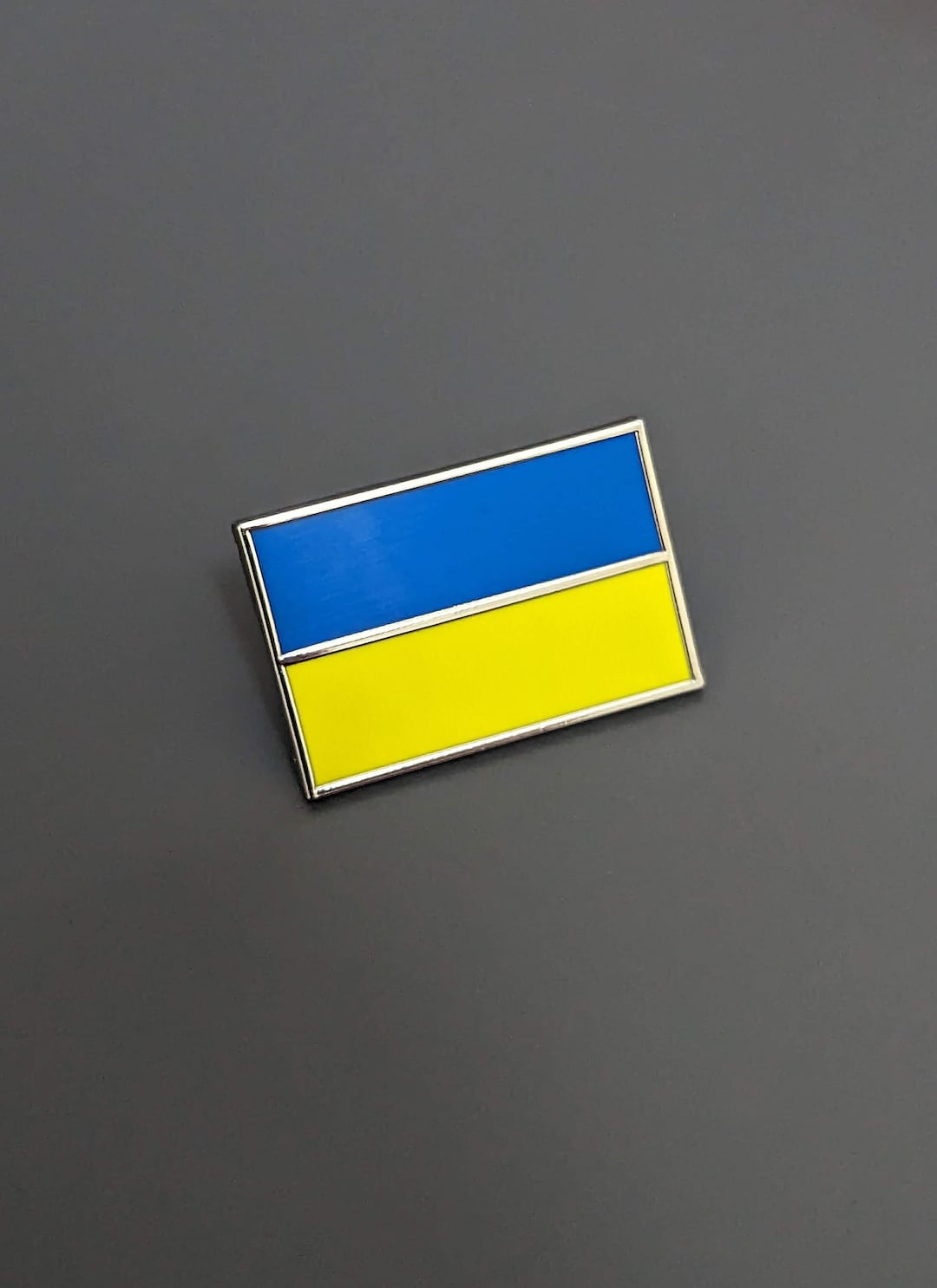 Ukraine Flag Hard Enamel Pin. High Quality Ukraine Pin Badge for ...