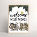 Where the Wild Things Are Set of 10 Printable Party Posters, Wild One ...