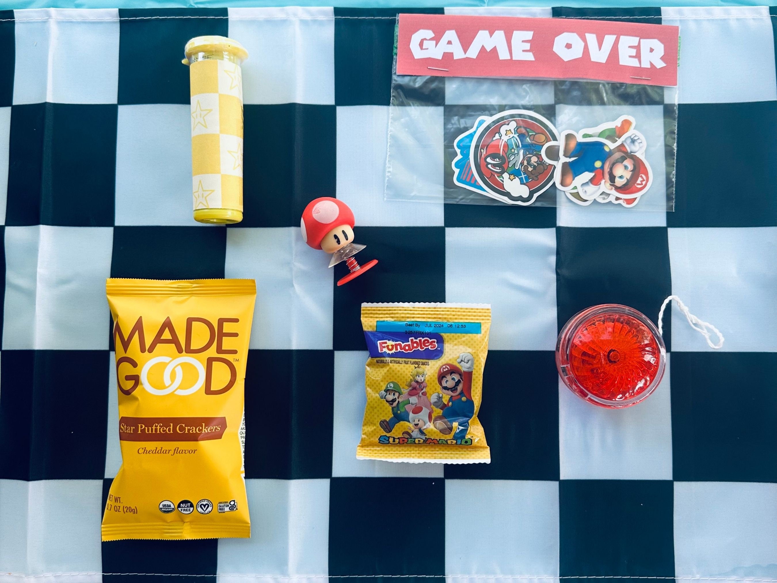 Super Mario M&M'S Minis Tube Favor Labels, 1.08 Oz Minis Tube Design ...