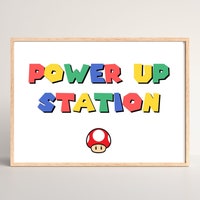 Bowser Welcome Sign Board / Mario Sign Board / Bowser Birthday Poster ...