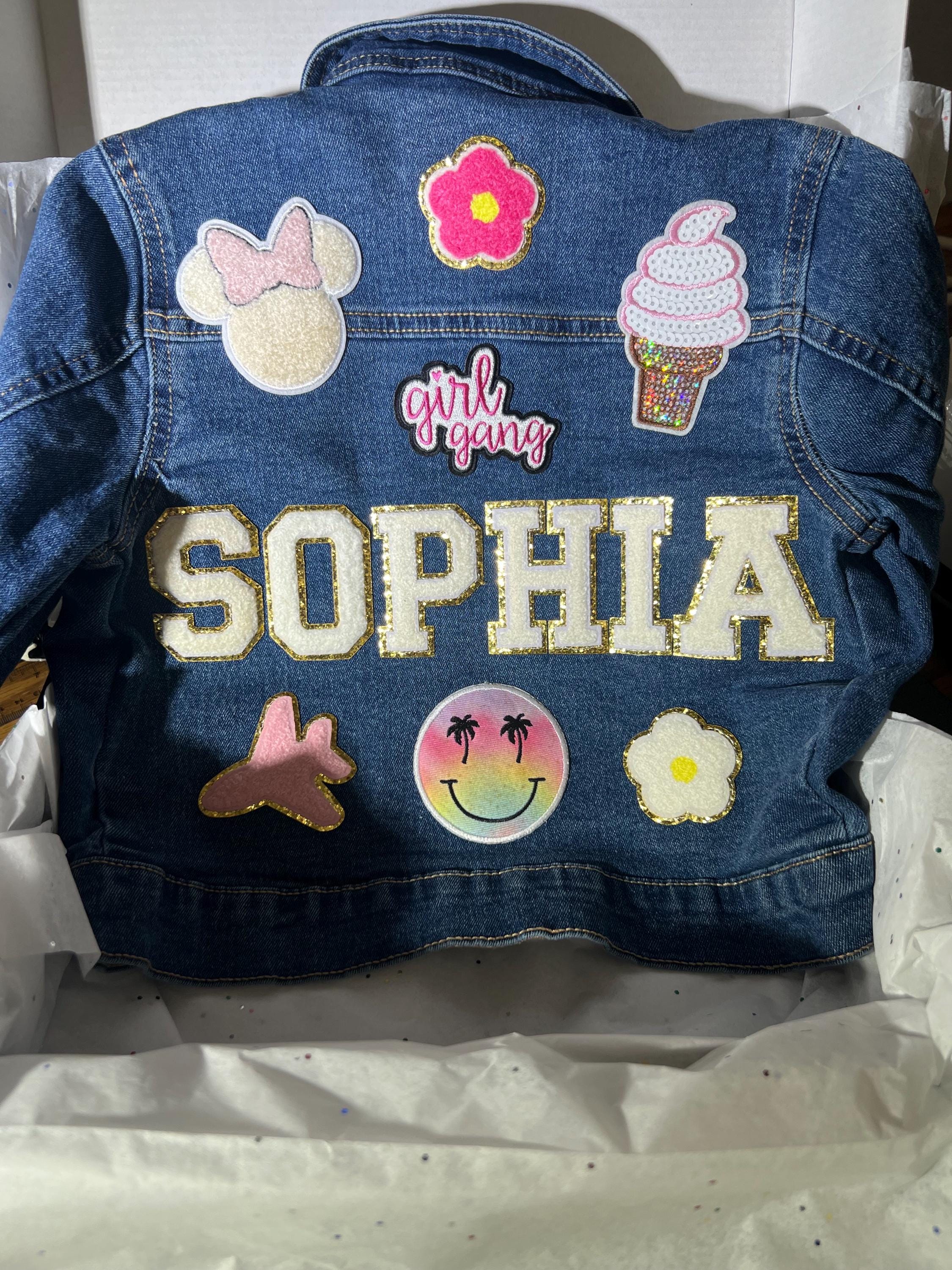 Vintage Jean Jacket - Customized Kids Jacket - Etsy