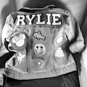 Vintage Jean Jacket - Customized Kids Jacket - Etsy