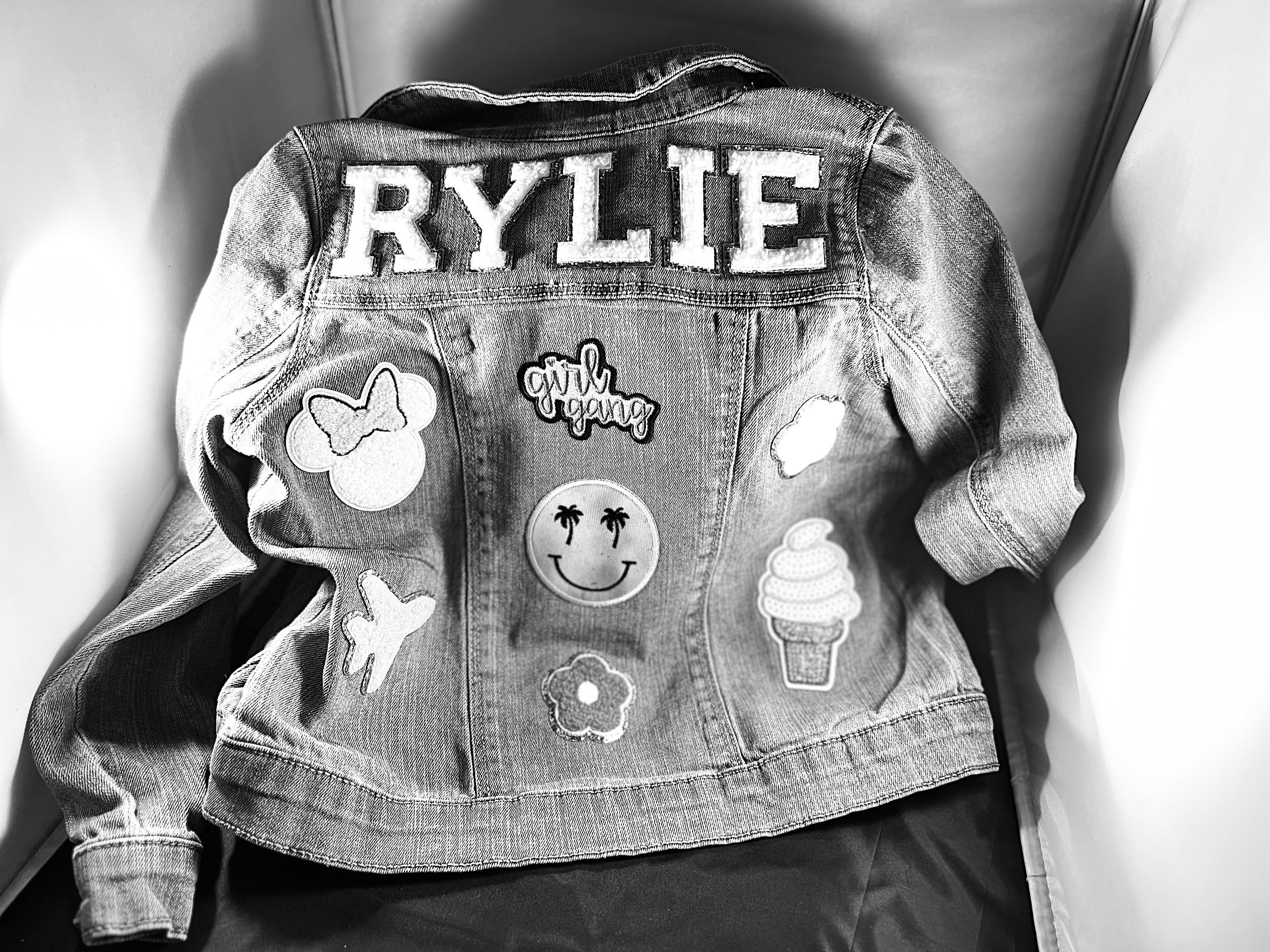 Vintage Jean Jacket - Customized Kids Jacket - Etsy