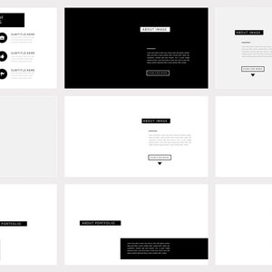 50 Pages Powerpoint of Business Presentation, Creative Pitch Deck ...