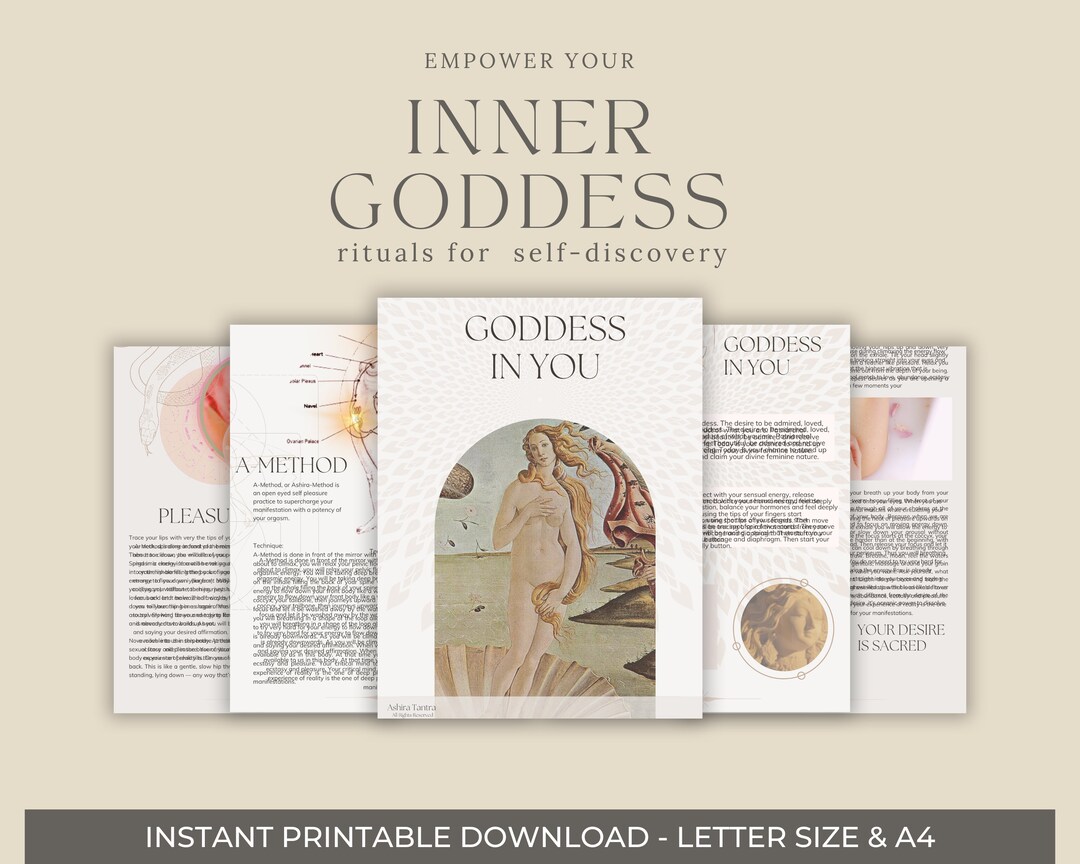 Empower Your Inner Goddess: Rituals for Feminine Energy & Self-care ...