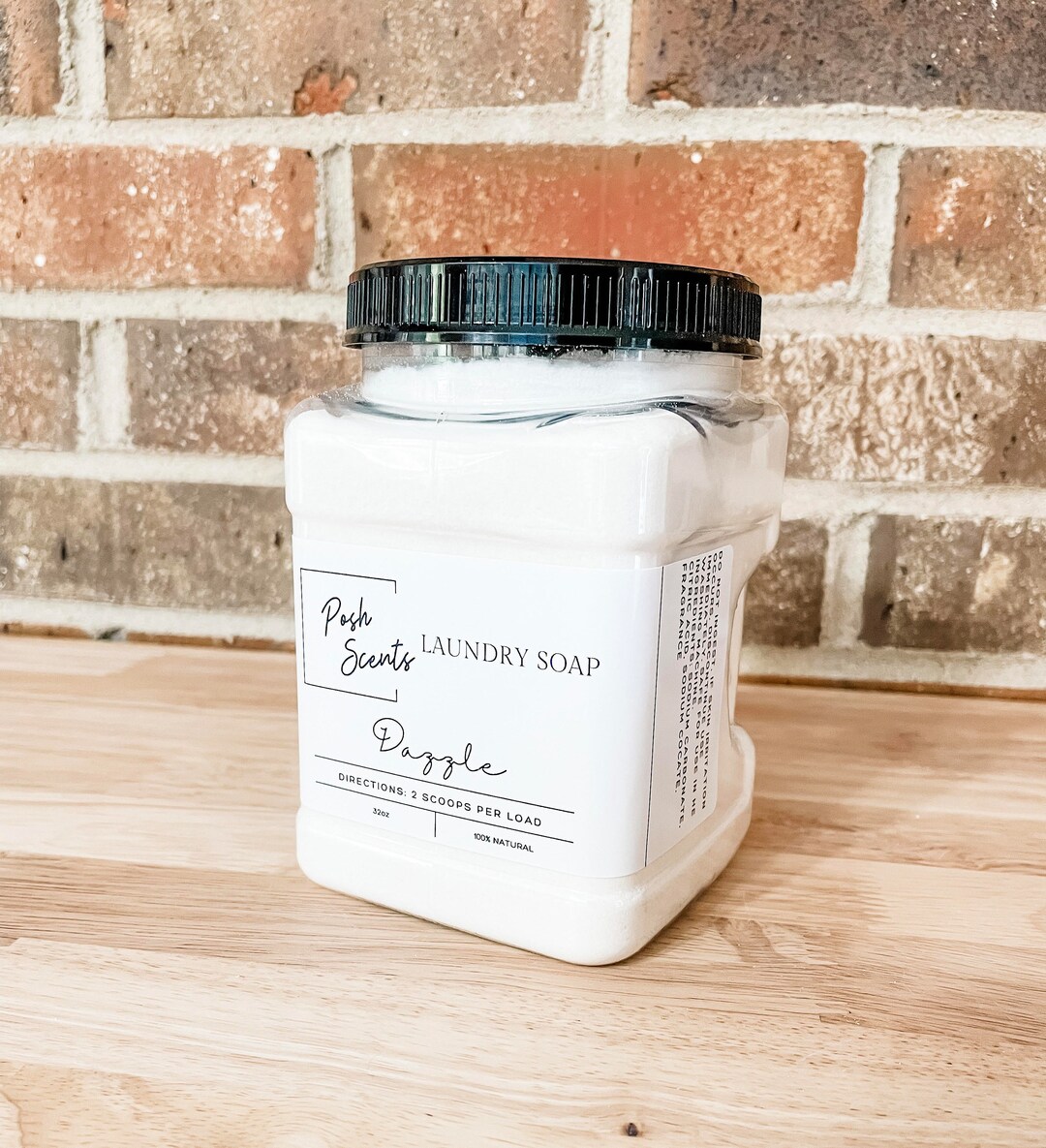 Laundry Detergent 32 Oz All Natural Septic Safe Coconut - Etsy