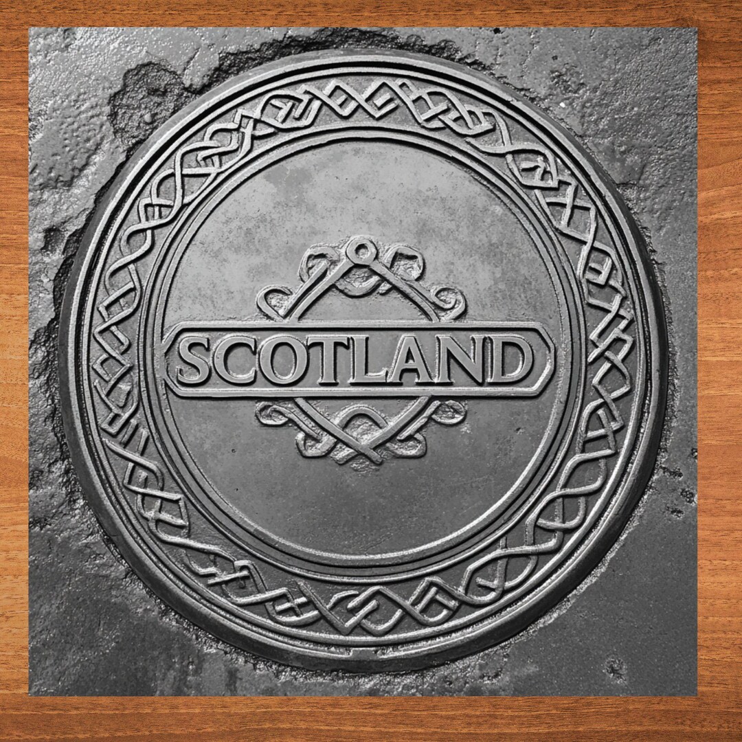 Scotland Manhole Cover Decorative Tile Ceramic Art Tile Wall Decor ...