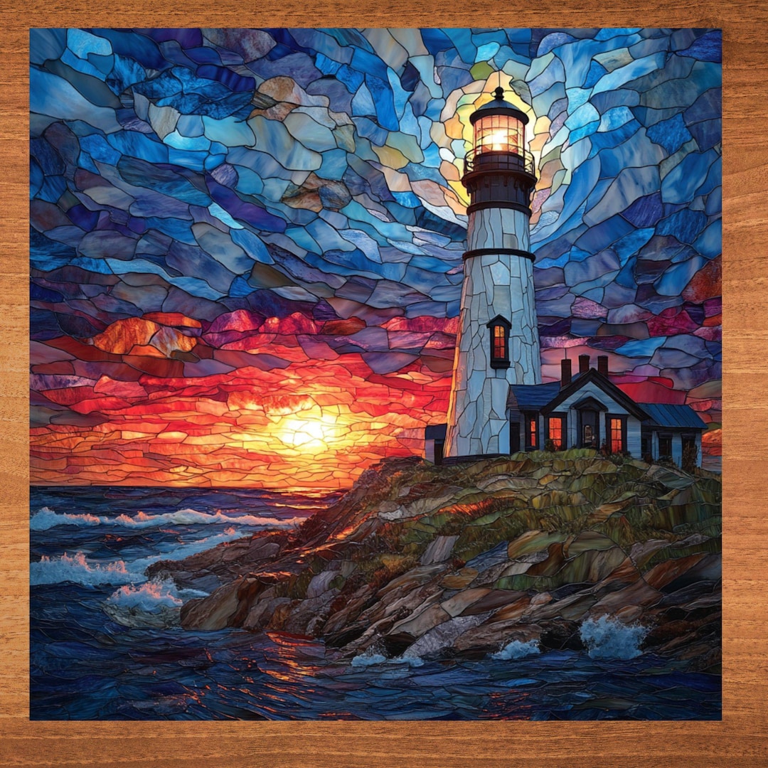 Bodie Island Lighthouse Ceramic Art Tile Decor for Kitchen Bedroom ...