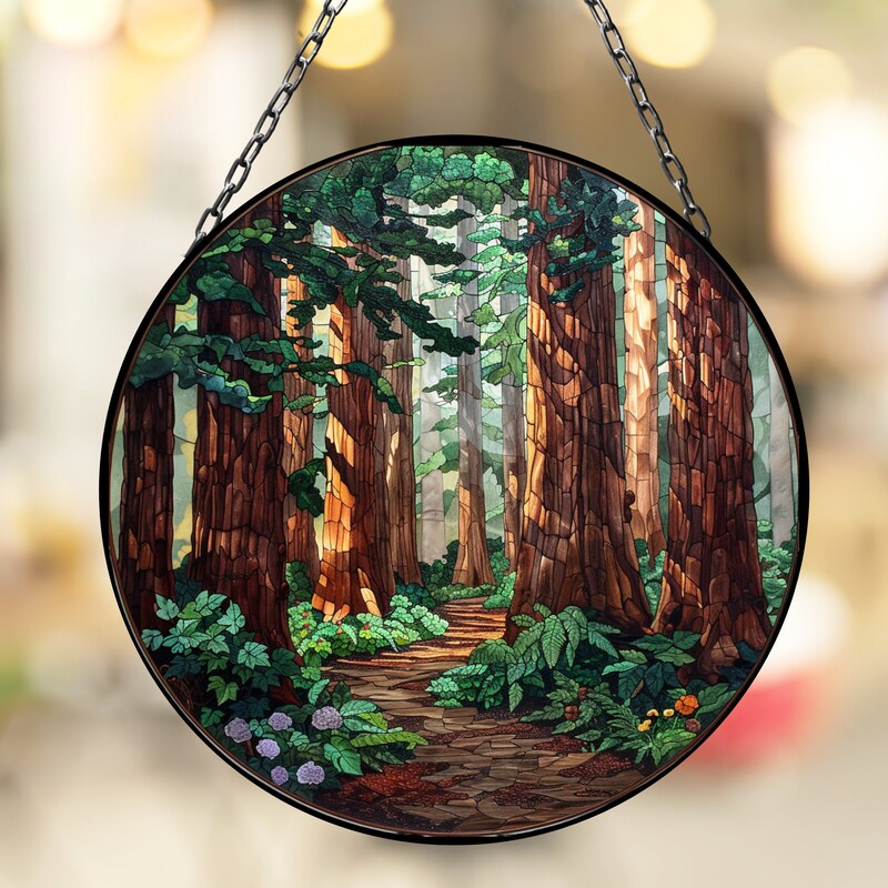 Redwood Tree Art - Etsy
