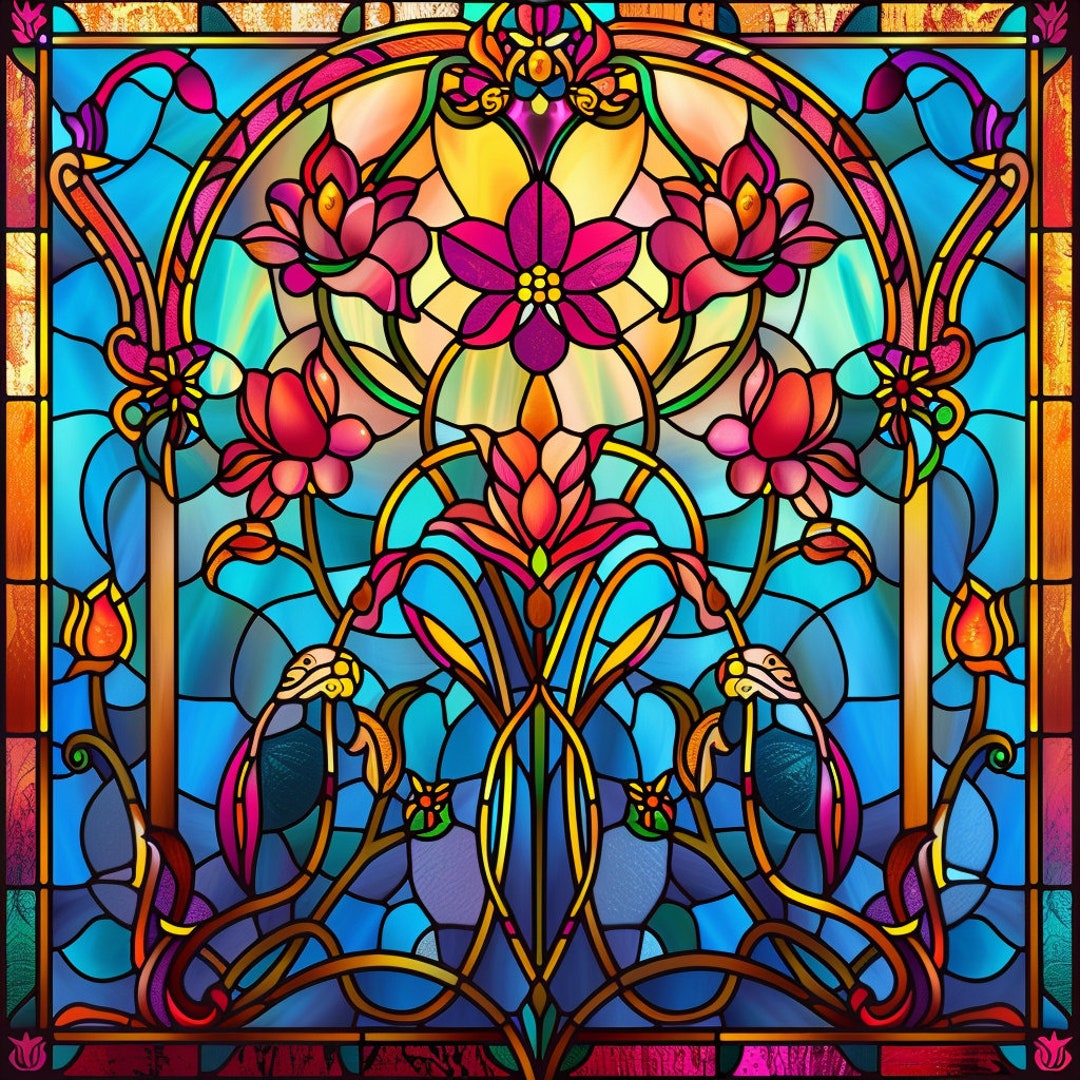 Victorian Window Ceramic Tile Wall Art Decorative Tile Unique Home ...