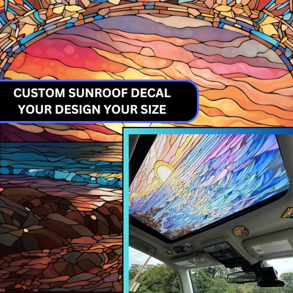 Custom Sunroof Decal - Etsy