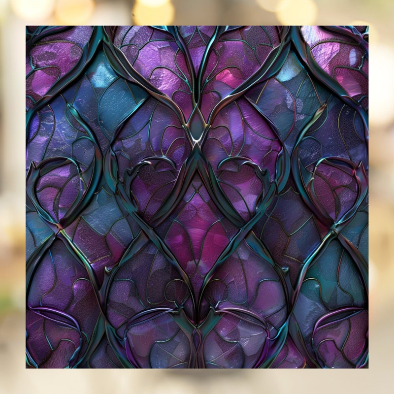 Deep Purple Glass - Etsy