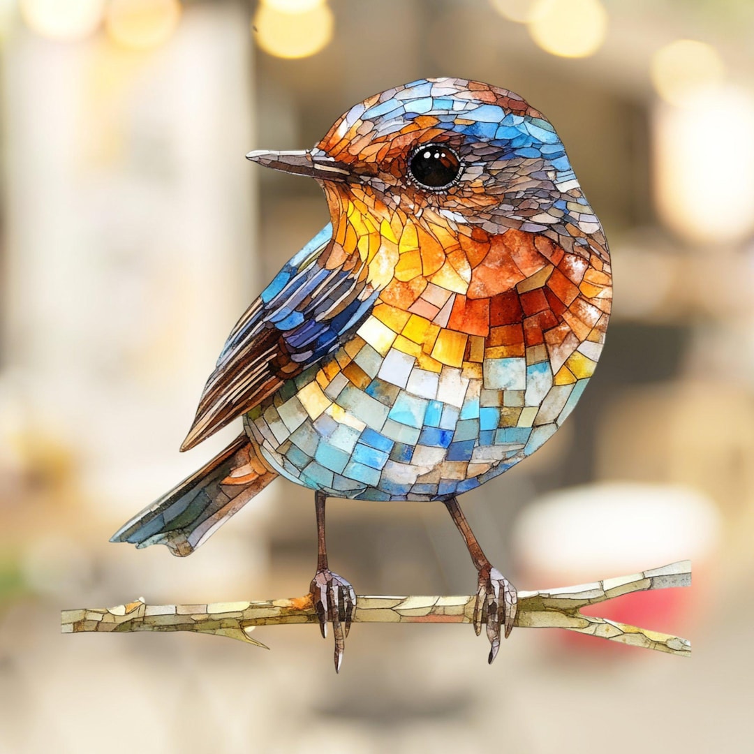 House Wren Window Cling Sticker Decal Window Film Gift for Bird Lovers ...