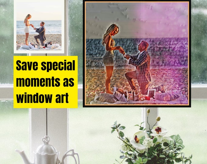 Koala Stained Glass Window Cling - Etsy