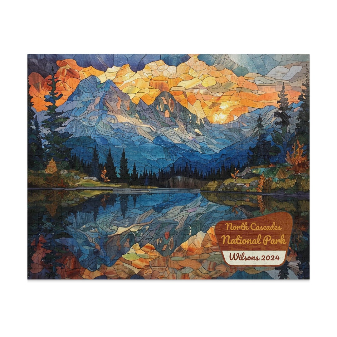 North Cascades National Park Jigsaw Puzzle Personalized Message ...