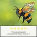 Bumblebee Stained Glass Window Cling Decal Sticker Window Film Reusable ...