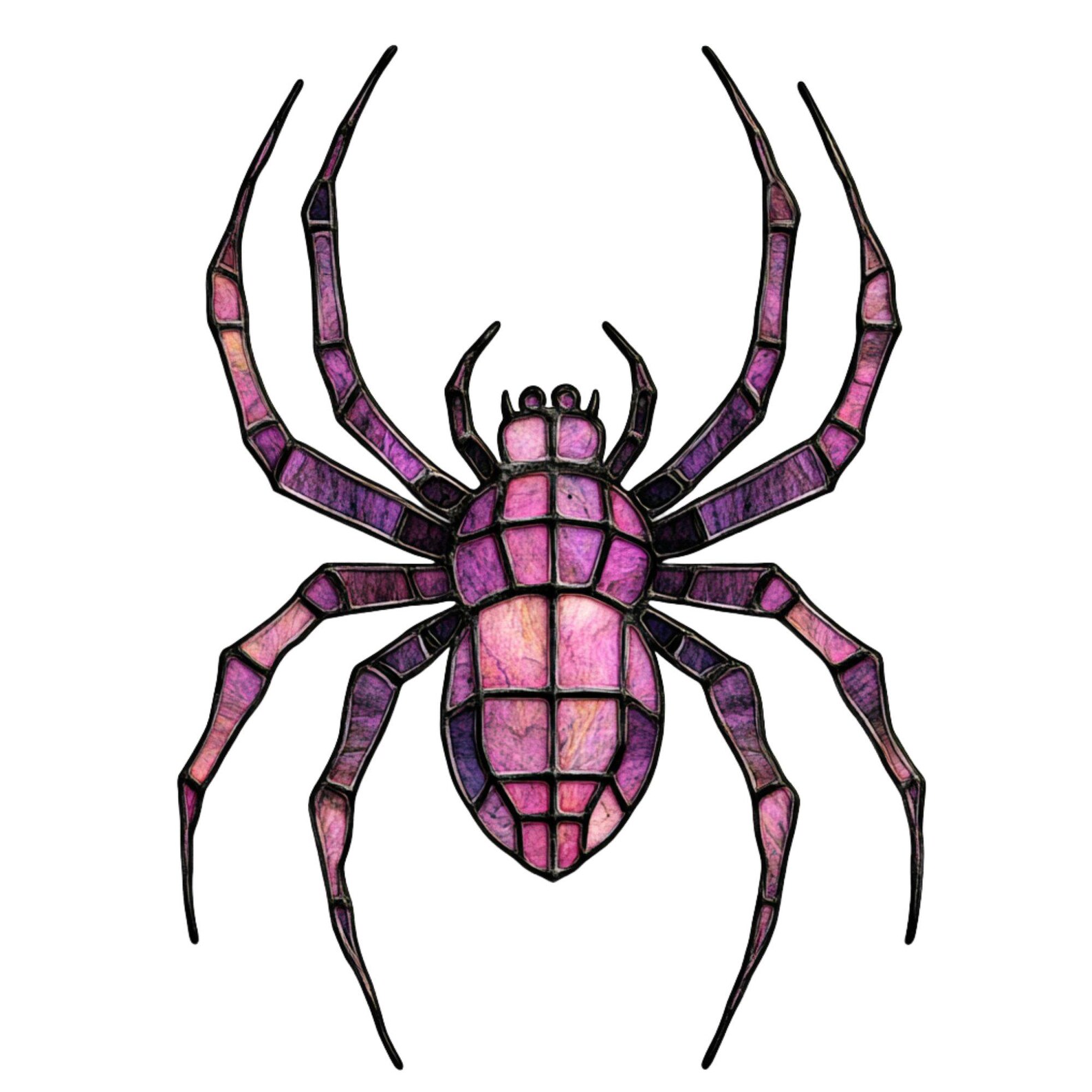 Pink Spider Window Cling Sticker Pink Halloween Decor Coquette ...
