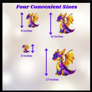 Dragon Stained Glass Window Cling Decal Sticker Window Film Dragoncore ...