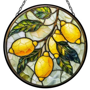 Lemons on the Branch Suncatcher for Window Decor Gift for Mothers Day ...