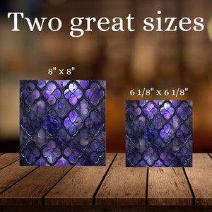 Emperors Robe Ceramic Tile Wall Art Decorative Tile Unique Home Decor ...